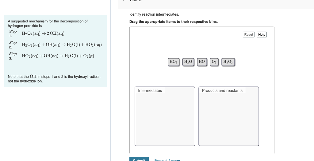 Solved Identify reaction intermediates. A suggested | Chegg.com