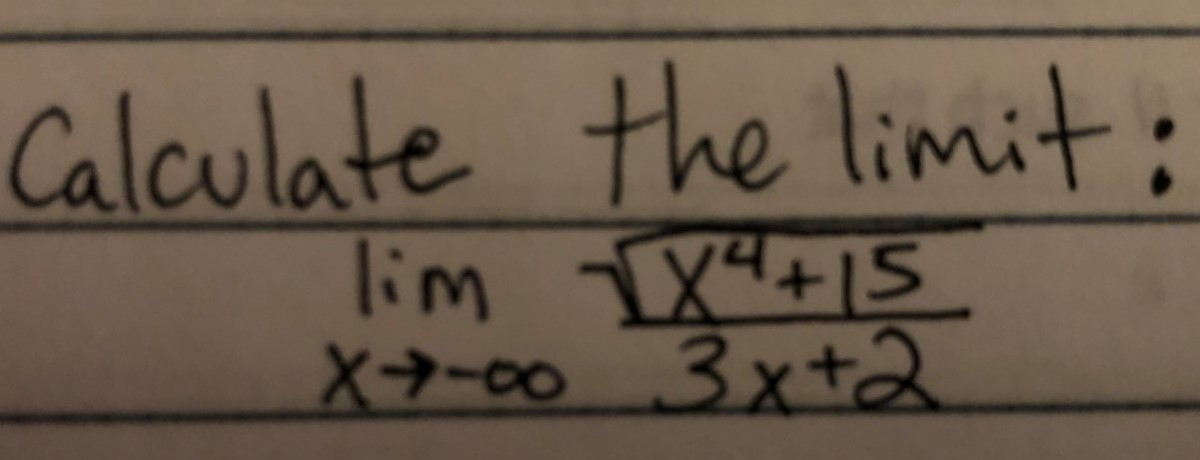 Solved How can I calculate the limit of the square root of | Chegg.com