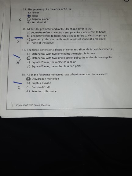 Solved just 4 simple multiple choice questions. The answers | Chegg.com