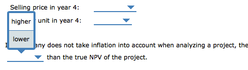 Solved 3. Inflation in project analysis It is often easy to | Chegg.com