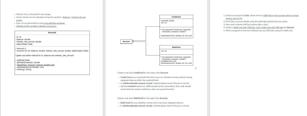 Solved . Interest rate is calculated in percentage • Yearly | Chegg.com