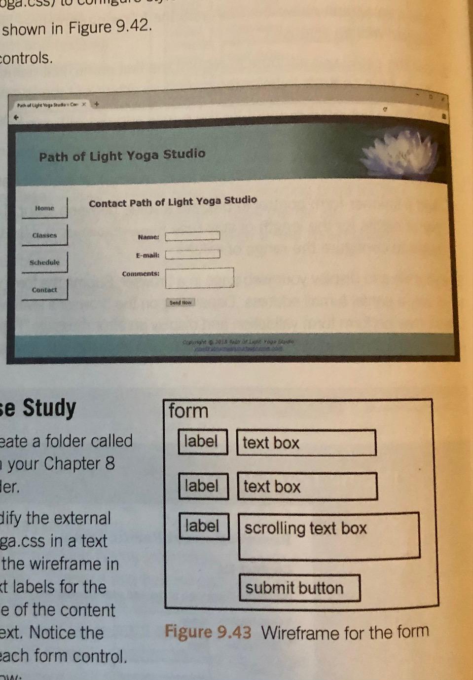 Solved HTML5 Web Development : Chapter 9 Case Study : Yoga | Chegg.com