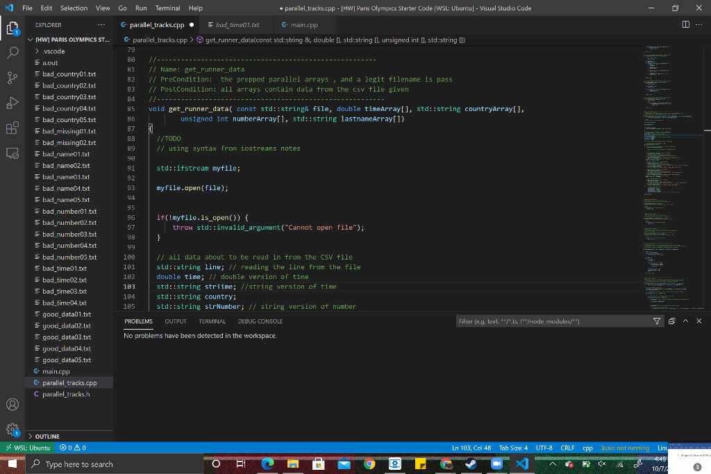 How to do I open up and close multiple .txt files in | Chegg.com
