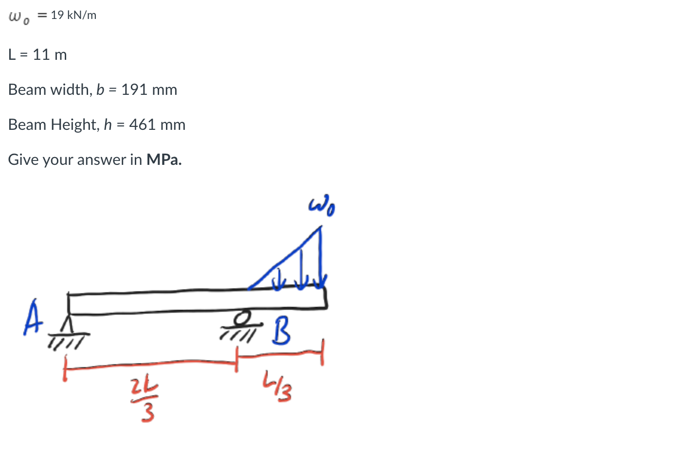 Solved What is the Magnitude of the Maximum Stress in the | Chegg.com