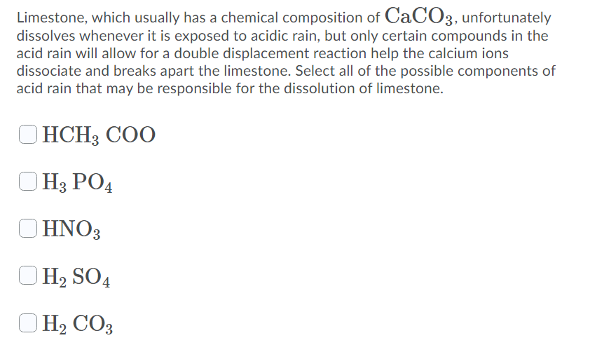 Chemical Makeup Of Limestone | Saubhaya Makeup