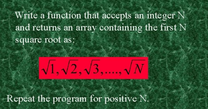Solved Solve This Using Fortran Language And Using Array As 7696