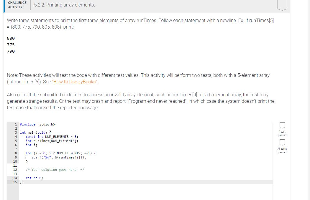 Solved Write three statements to print the first three | Chegg.com