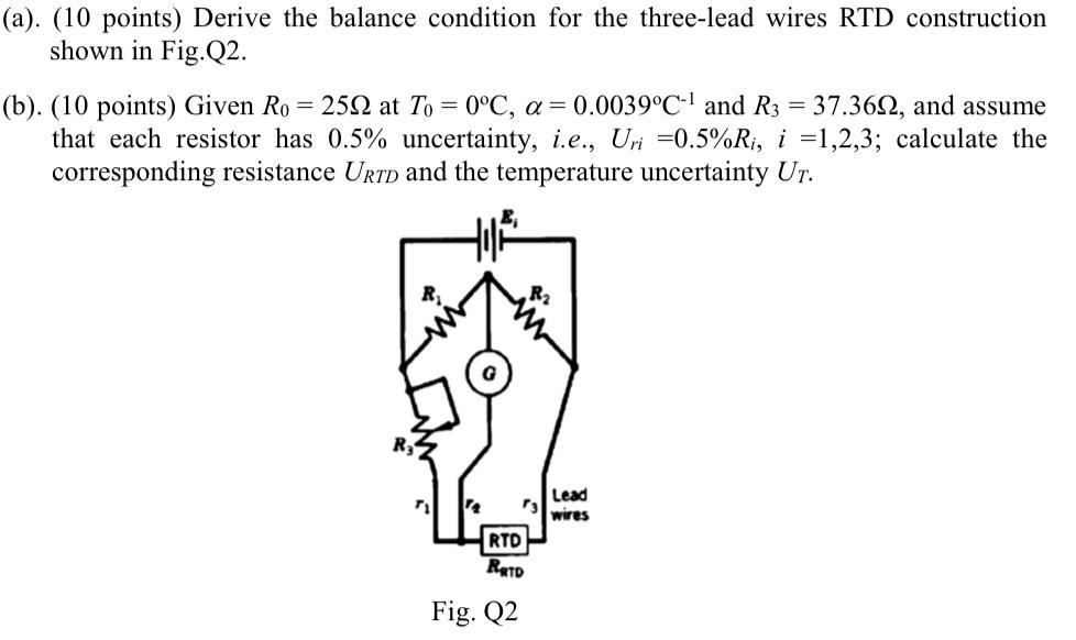 a). (10 points) Derive the balance condition for the | Chegg.com