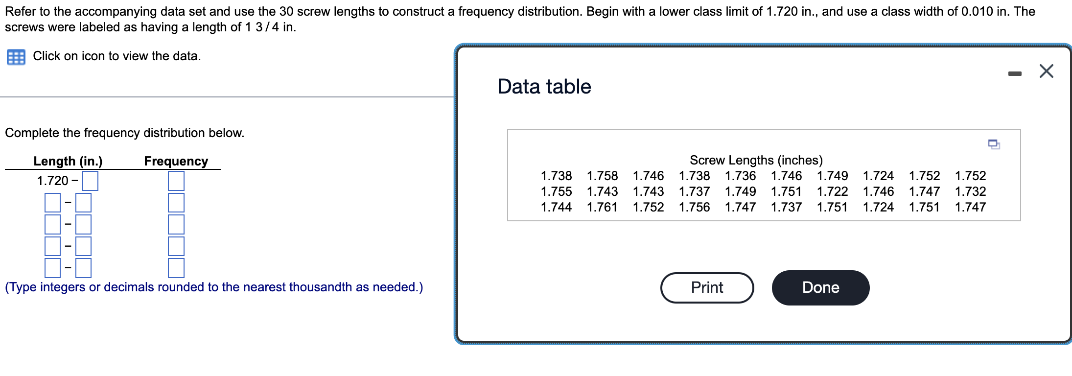 [Solved]: Refer to the accompanying data set and use the 3