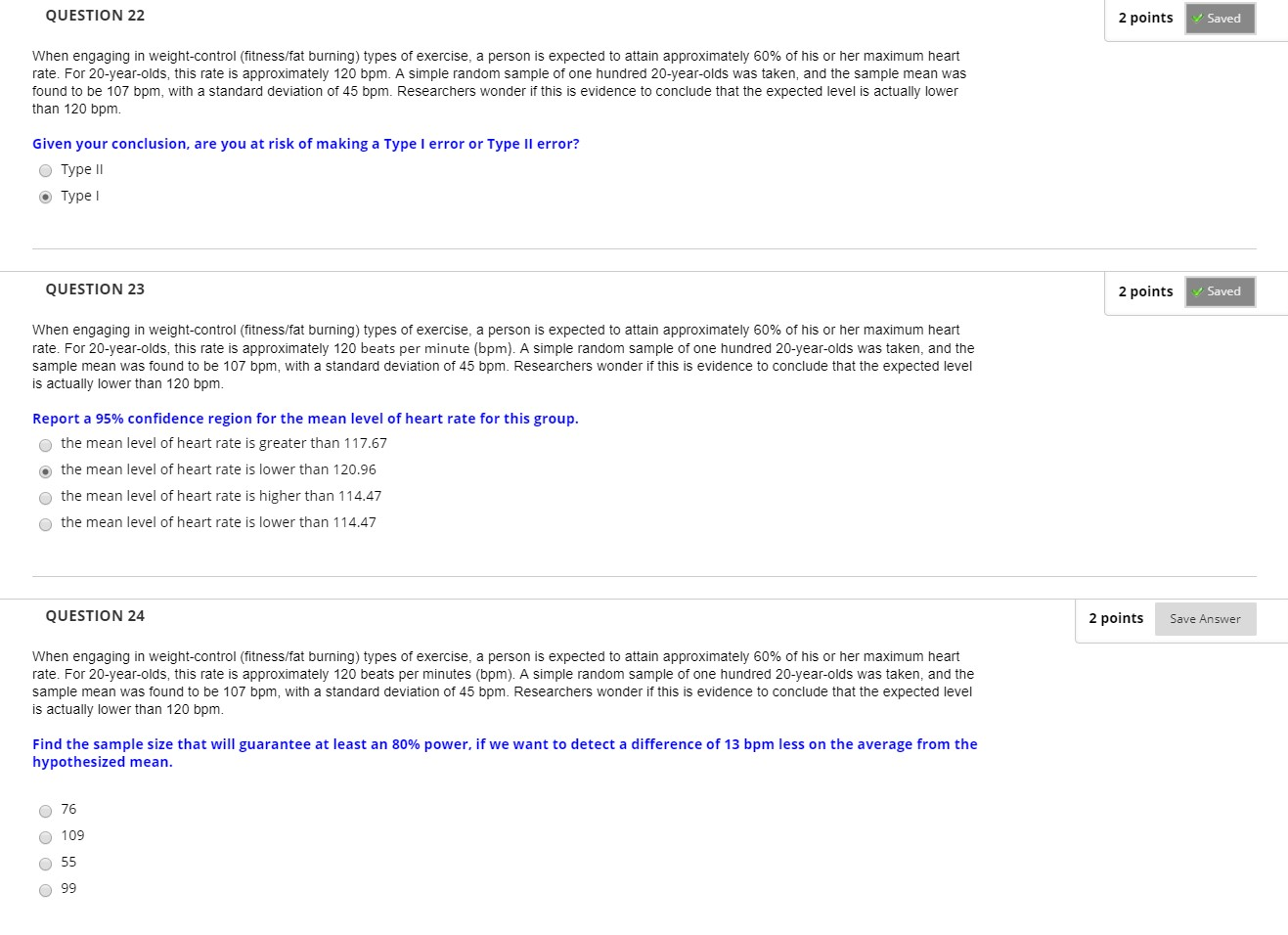Solved Please help me with Question 22, 23, and 24. I am not | Chegg.com