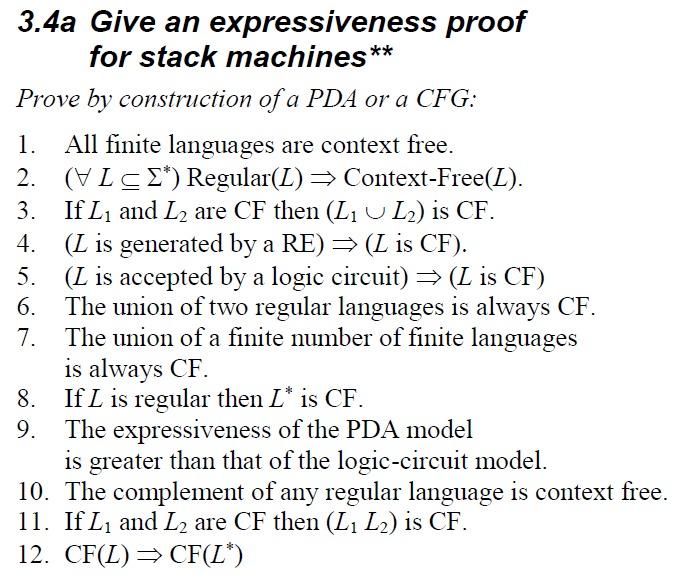 3.4a Give an expressiveness proof for stack machines | Chegg.com