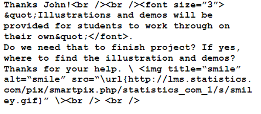 6.Consider the following text version of a post to an | Chegg.com