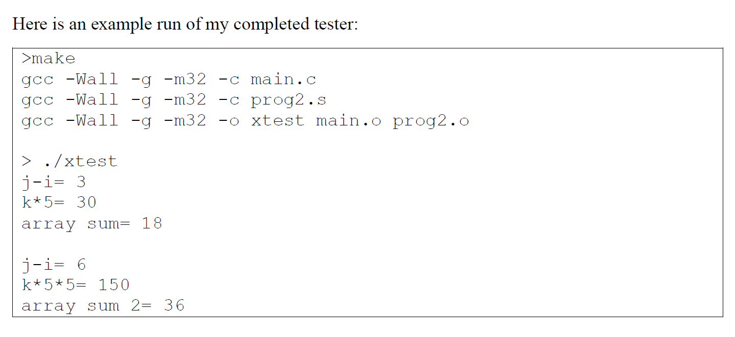 In this assignment, you will write a basic IA32 | Chegg.com