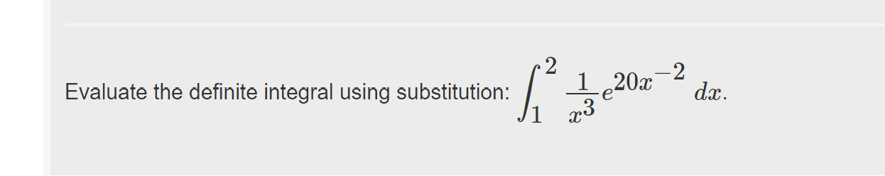 Solved evaluate the definite integral using substitution | Chegg.com
