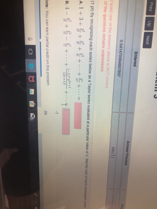 Solved Prev Up Next Entered Answer Preview Res | Chegg.com