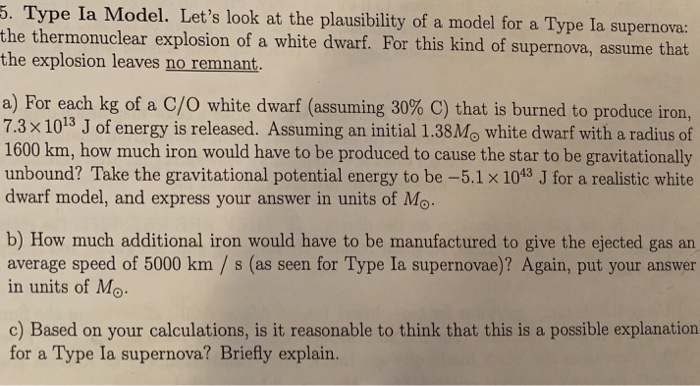 Solved 5. Type la Model. Let's look at the plausibility of a | Chegg.com