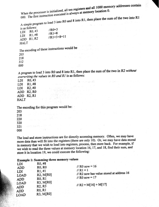 We will be emulating (modeling) a microcontroller | Chegg.com