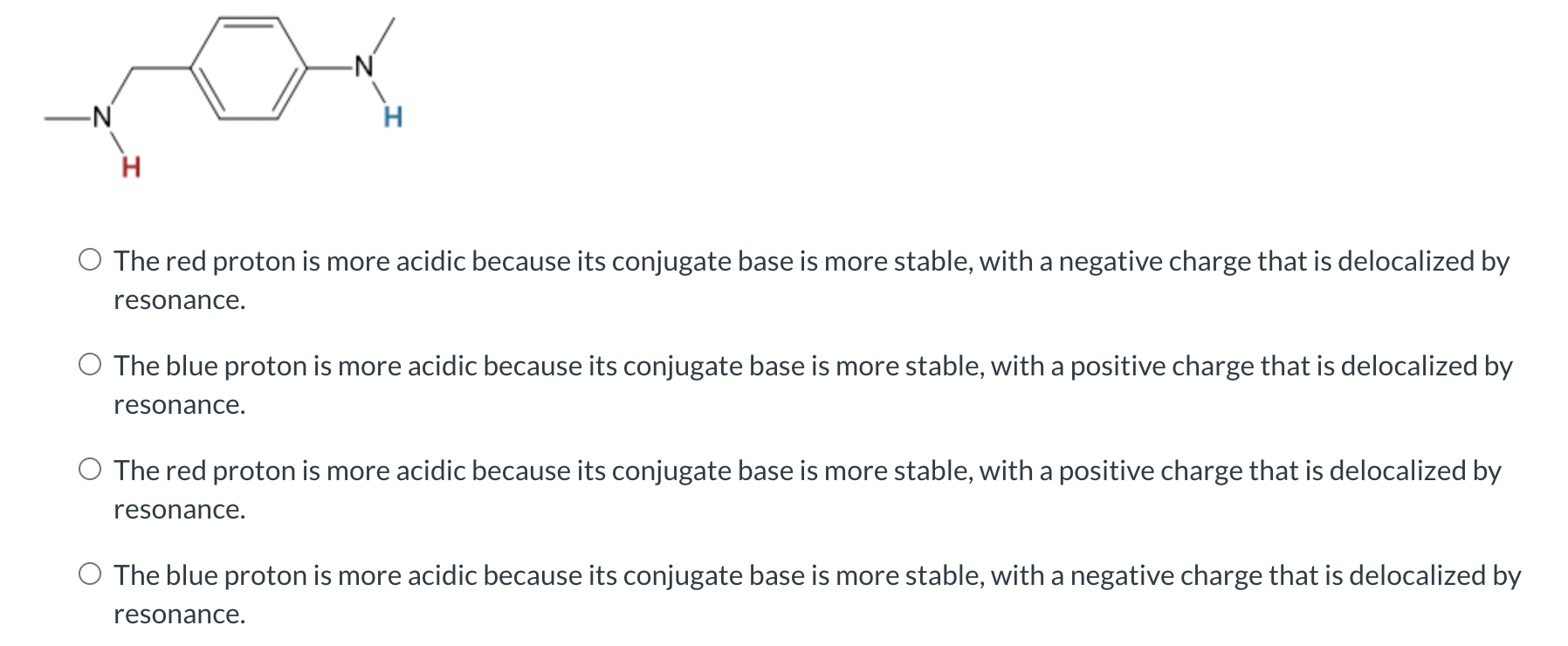 Solved In each compound below, two protons are color-coded | Chegg.com