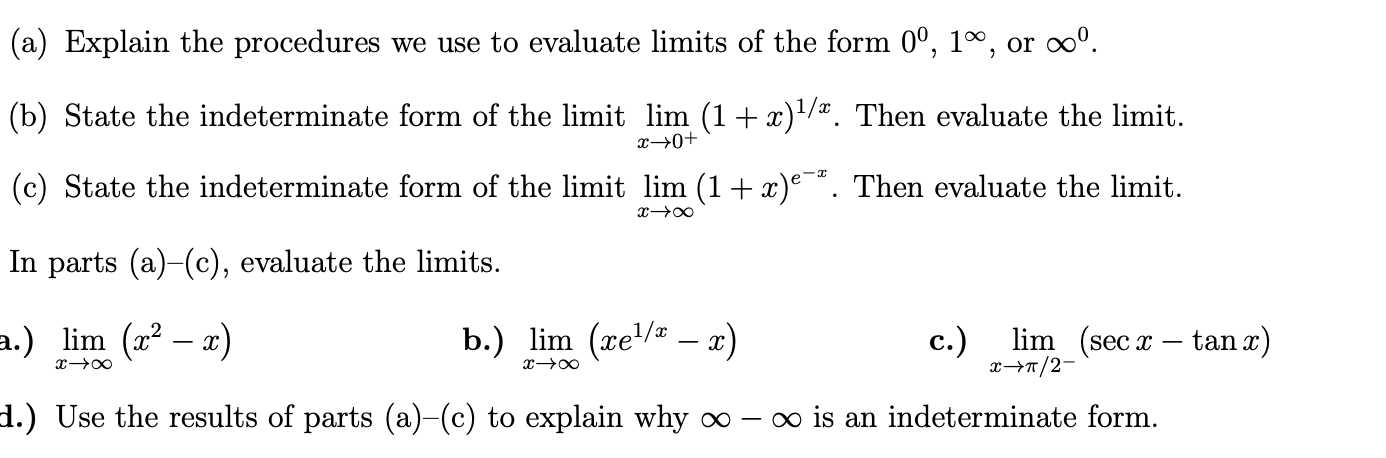 Solved - Consider the limit lim x + sin x x+00 x (a) Show | Chegg.com