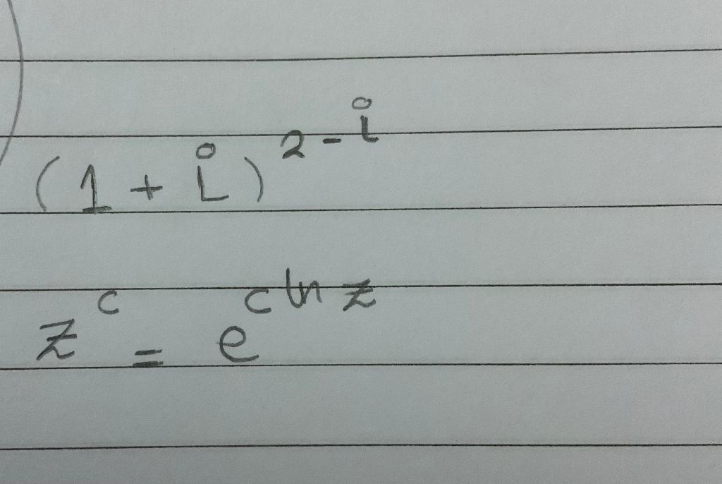 Solved (1+i)2−i | Chegg.com