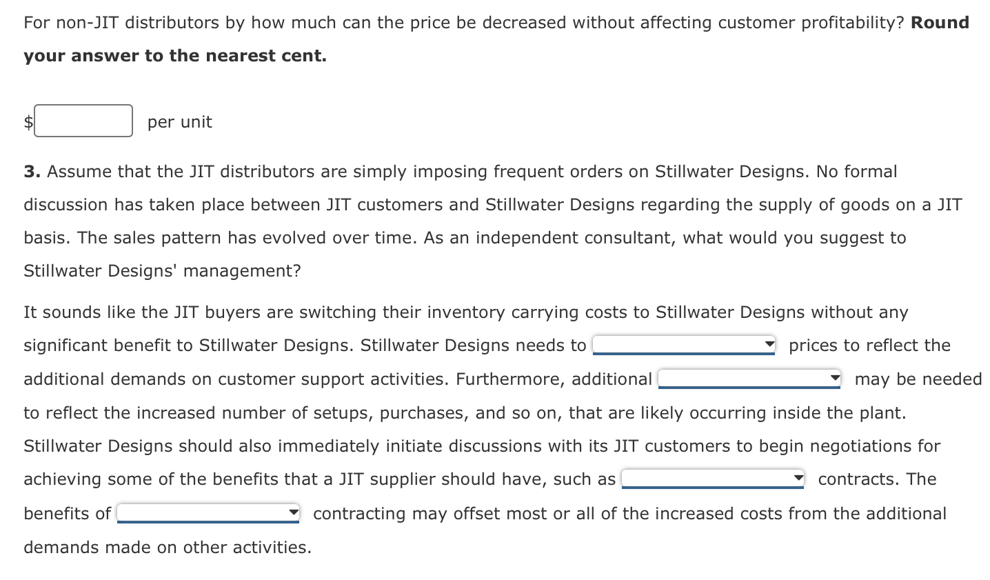 Solved Suppose that Stillwater Designs has two classes of | Chegg.com