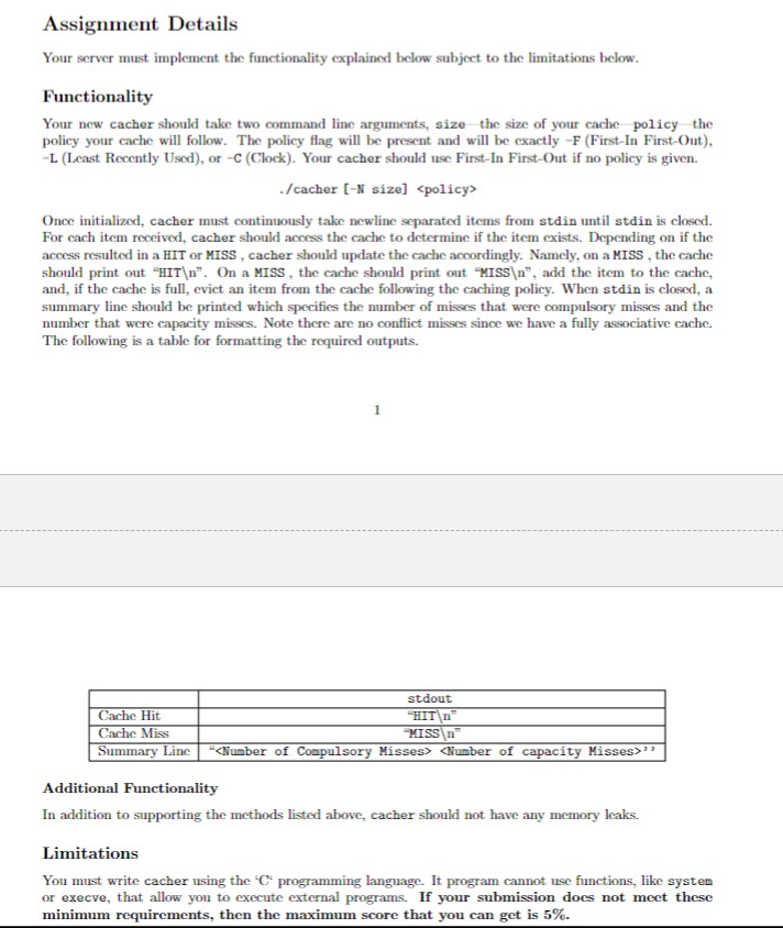 Solved Additional FunctionalityIn addition to supporting the | Chegg.com
