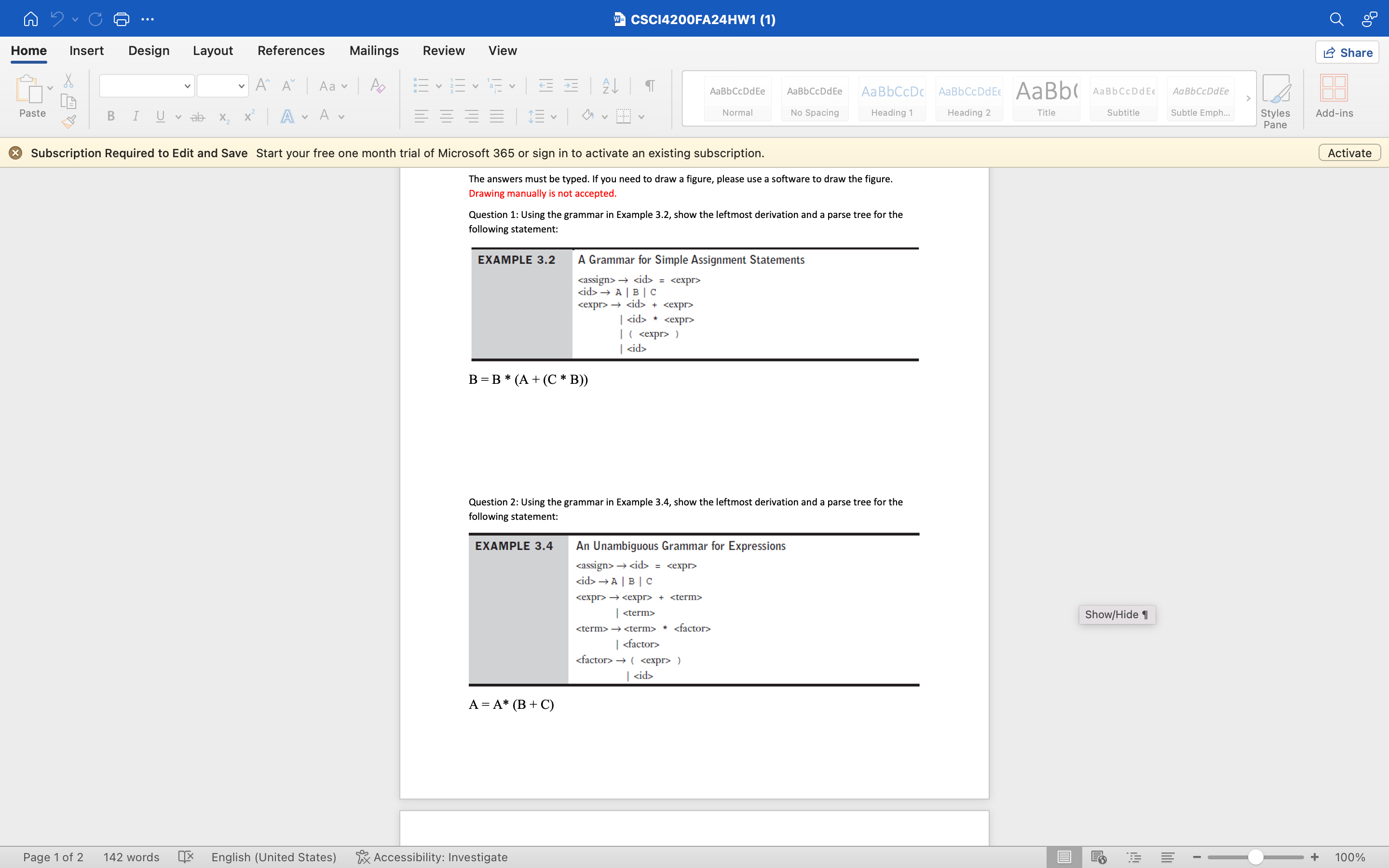 Solved The answers must be typed. If you need to draw a | Chegg.com