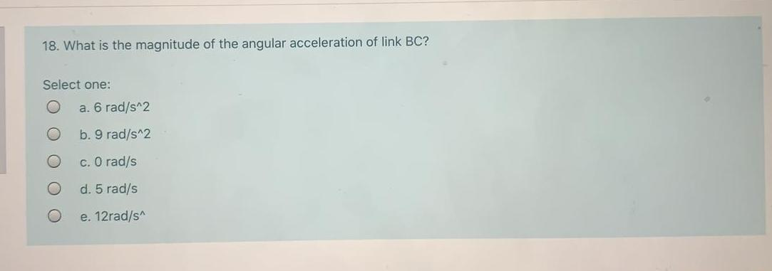 Solved The crank OA revolves clockwise with a constant | Chegg.com