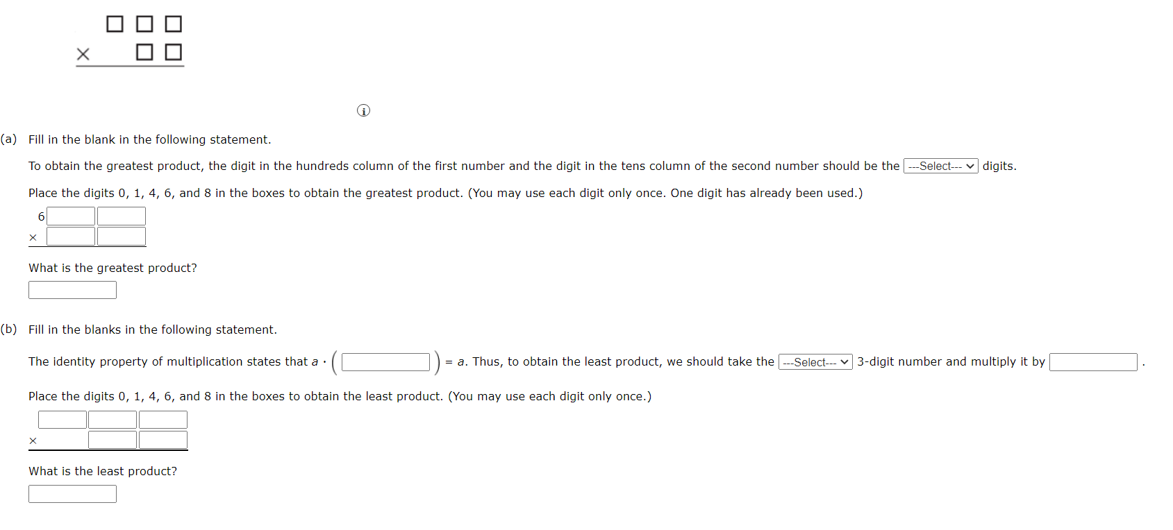 Solved ロロロ Х (a) Fill in the blank in the following | Chegg.com