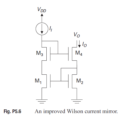 5.6 Figure P5.6 shows the scheme of the improved | Chegg.com