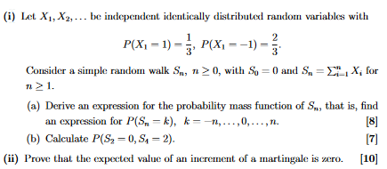 Solved Let X1,X2,… be independent identically distributed | Chegg.com