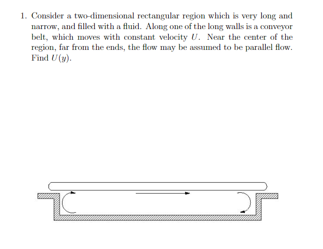 Solved 1. Consider a two-dimensional rectangular region | Chegg.com
