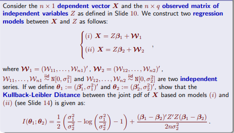 Solved Consider the n x 1 dependent vector X and the nx q | Chegg.com