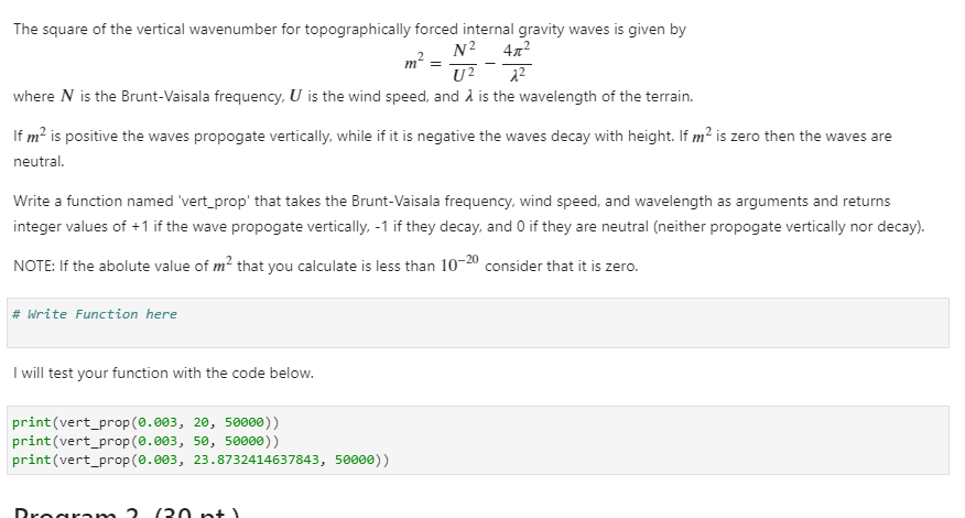 The square of the vertical wavenumber for | Chegg.com