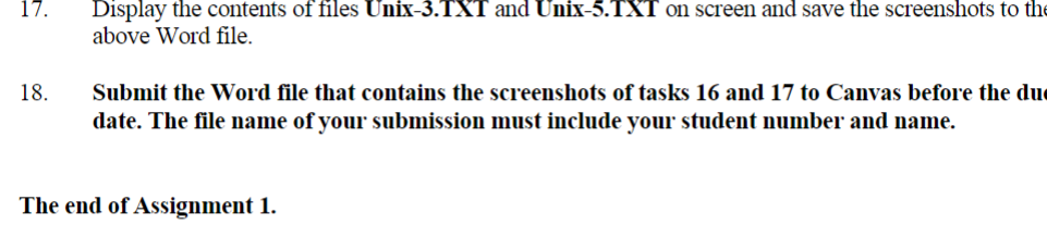 Solved 10. Copy Unix-3.TXT in directory IWBS001 to directory | Chegg.com