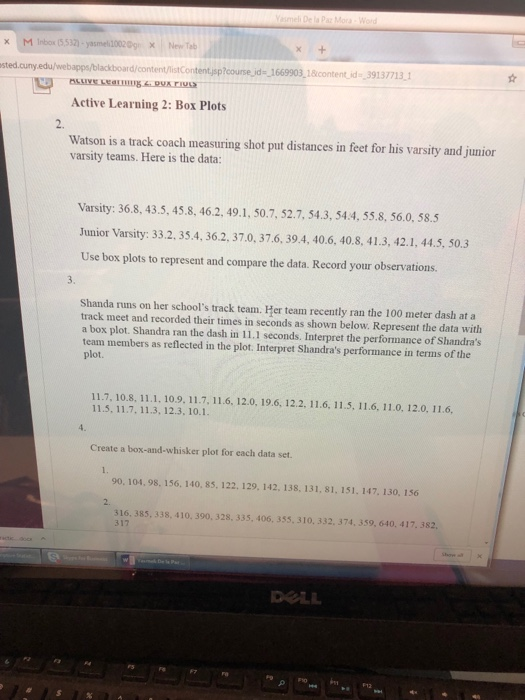 Solved sted.cuny d/content/listContent.jsp?course | Chegg.com