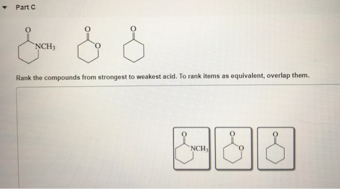 Solved PartA CH CH2 CH,CH HC CH CHj Rank the compounds from | Chegg.com Solved PartA CH CH2 CH,CH HC CH CHj Rank the compounds from | Chegg.com