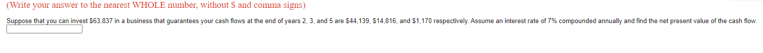 Solved (Write your answer to the nearest WHOLE number, | Chegg.com