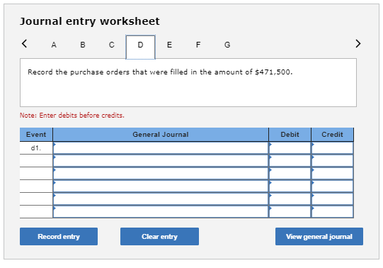 Solved Exercise 3-5 (Algo) For each of the summarized | Chegg.com