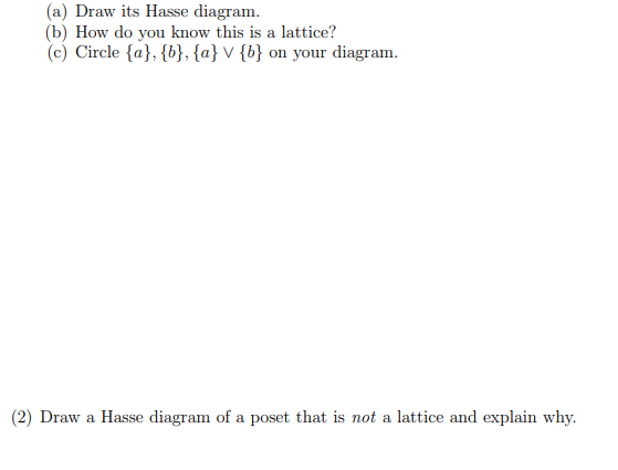Need help in discrete structures 2. The given poset | Chegg.com