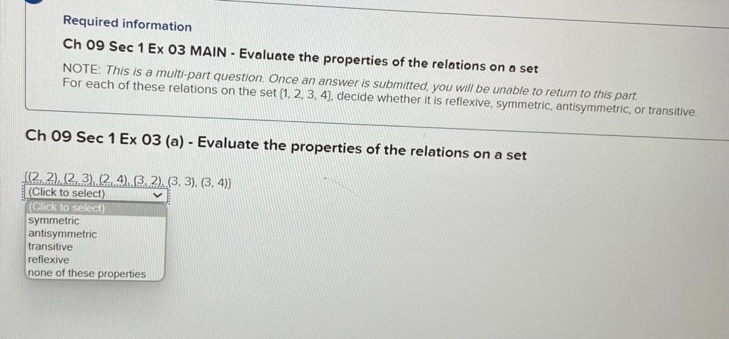 Solved Required information Ch 09 Sec 1 Ex 03 MAIN - | Chegg.com