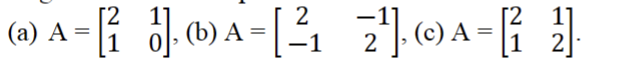 Solved Do Not Use Matlab Calculate The Singular Values And