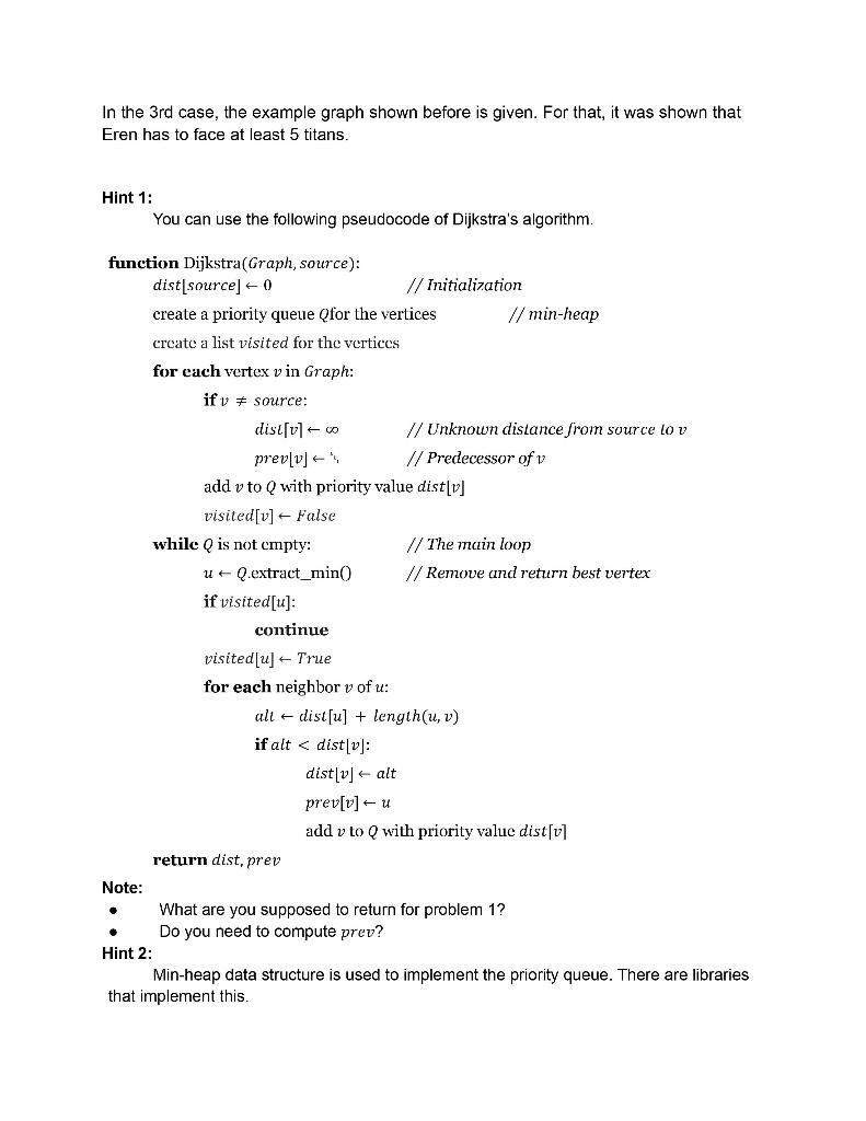 Solved TASK 1 (5 Marks] Oh No! Wall Maria is Breached! | Chegg.com