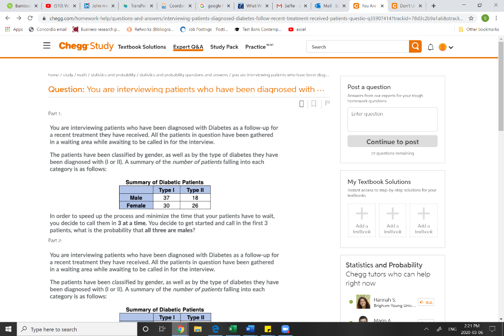 Solved Don't understand how to do part 1. In the answer on | Chegg.com