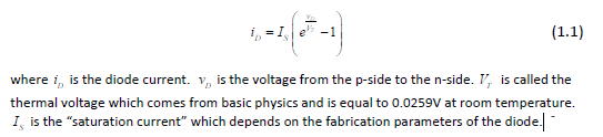 Solved Given the exponential diode current equation, rewrite | Chegg.com