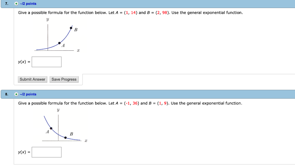 Solved 7. -12 points Give a possible formula for the | Chegg.com