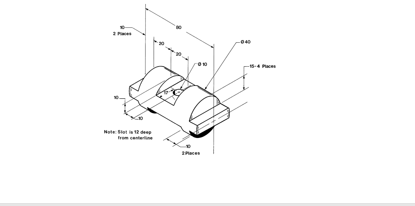 Solved 1. using autocad draw a front, top, right-side | Chegg.com