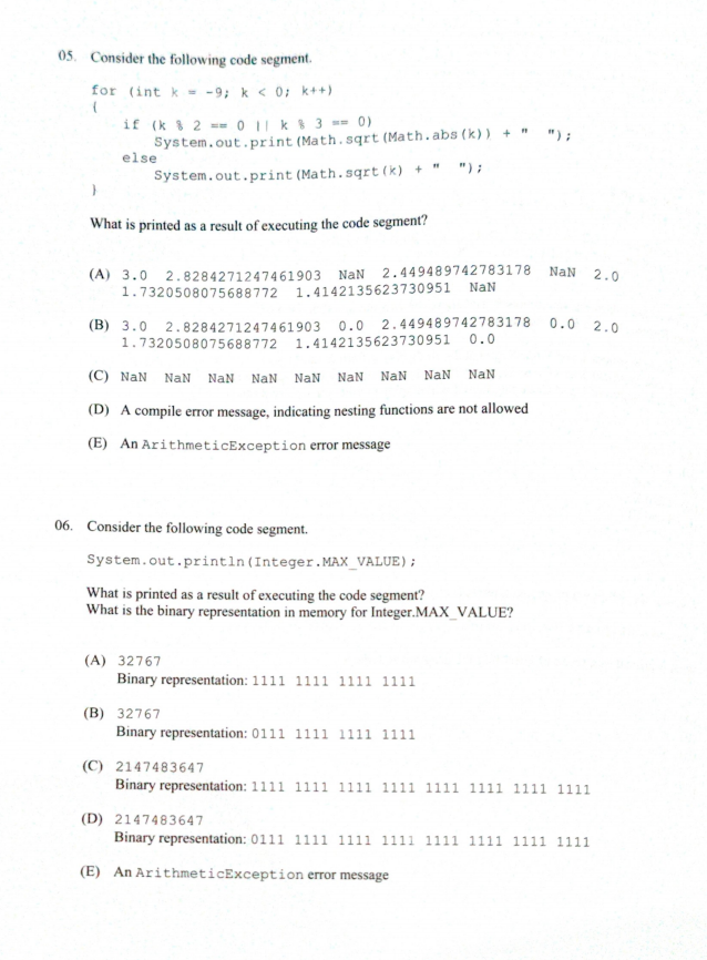 Solved I need help with APCSA | Chegg.com