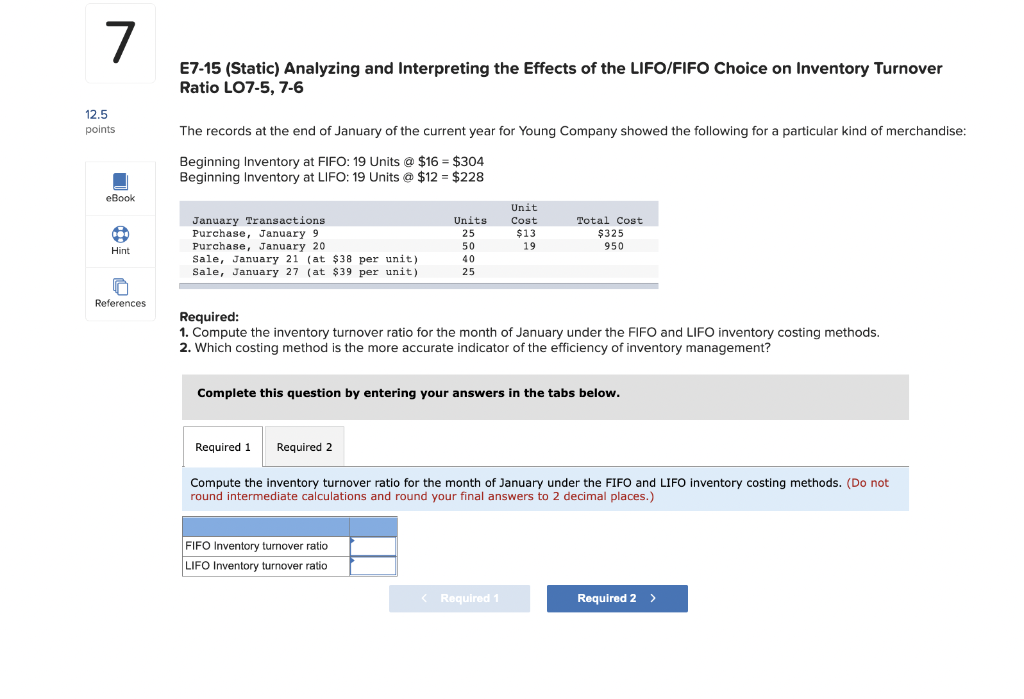Solved E7-15 (Static) Analyzing and Interpreting the Effects | Chegg.com