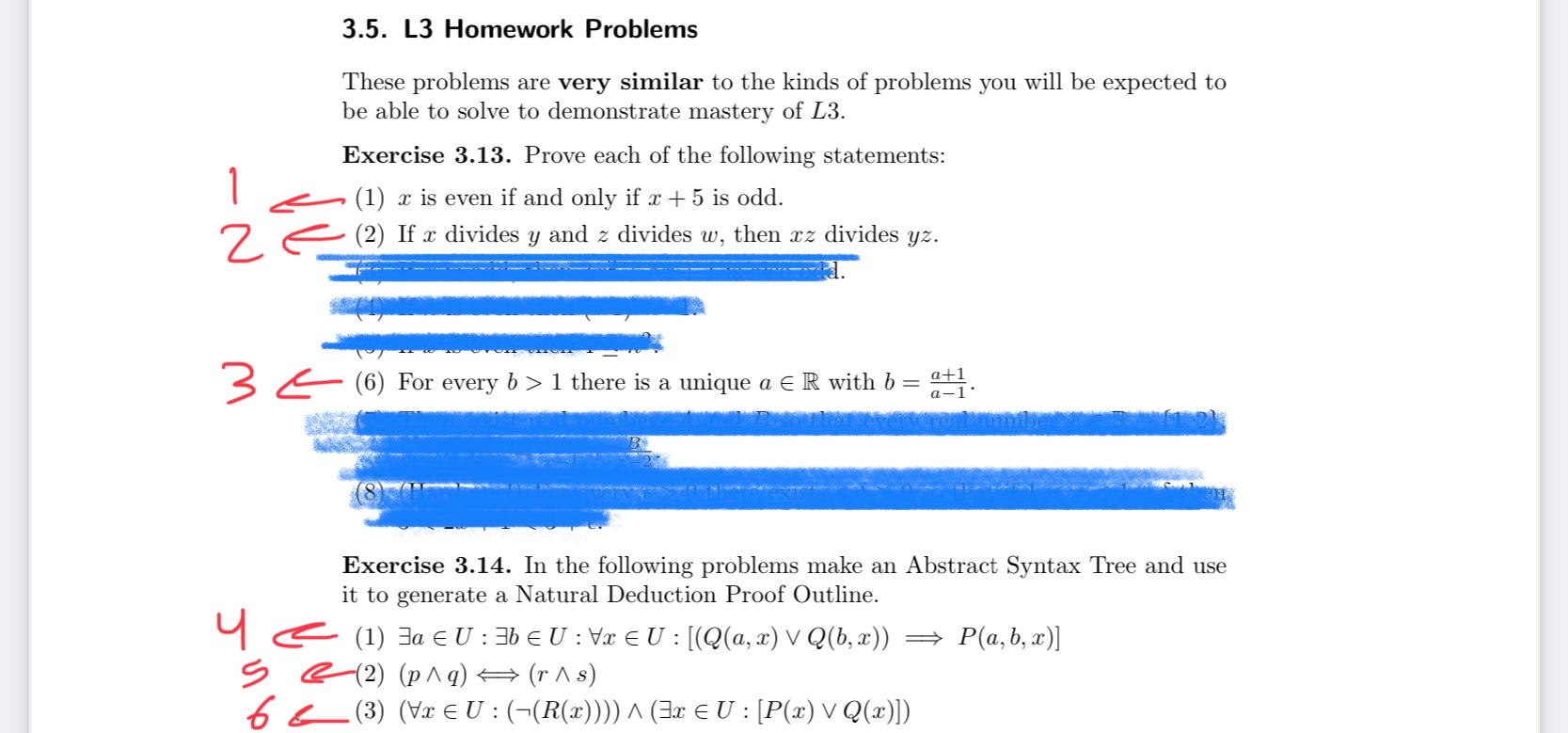Solved 3.5. L3 Homework Problems These problems are very | Chegg.com